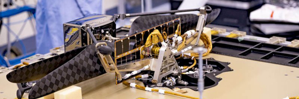 Mars Helicopter Recharges Batteries in Flight